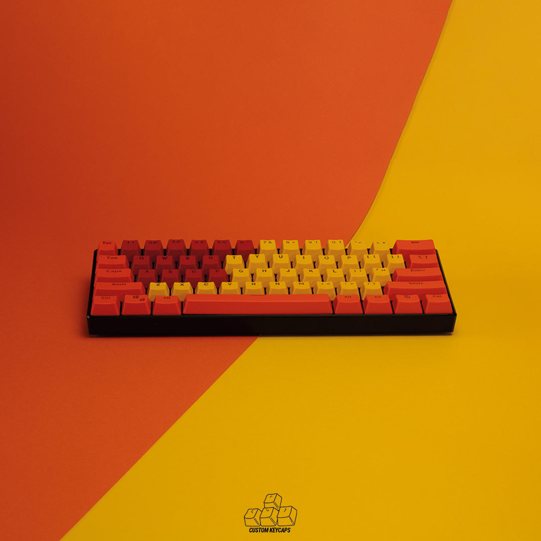 Orange PBT Keycaps – Custom Keycaps UK