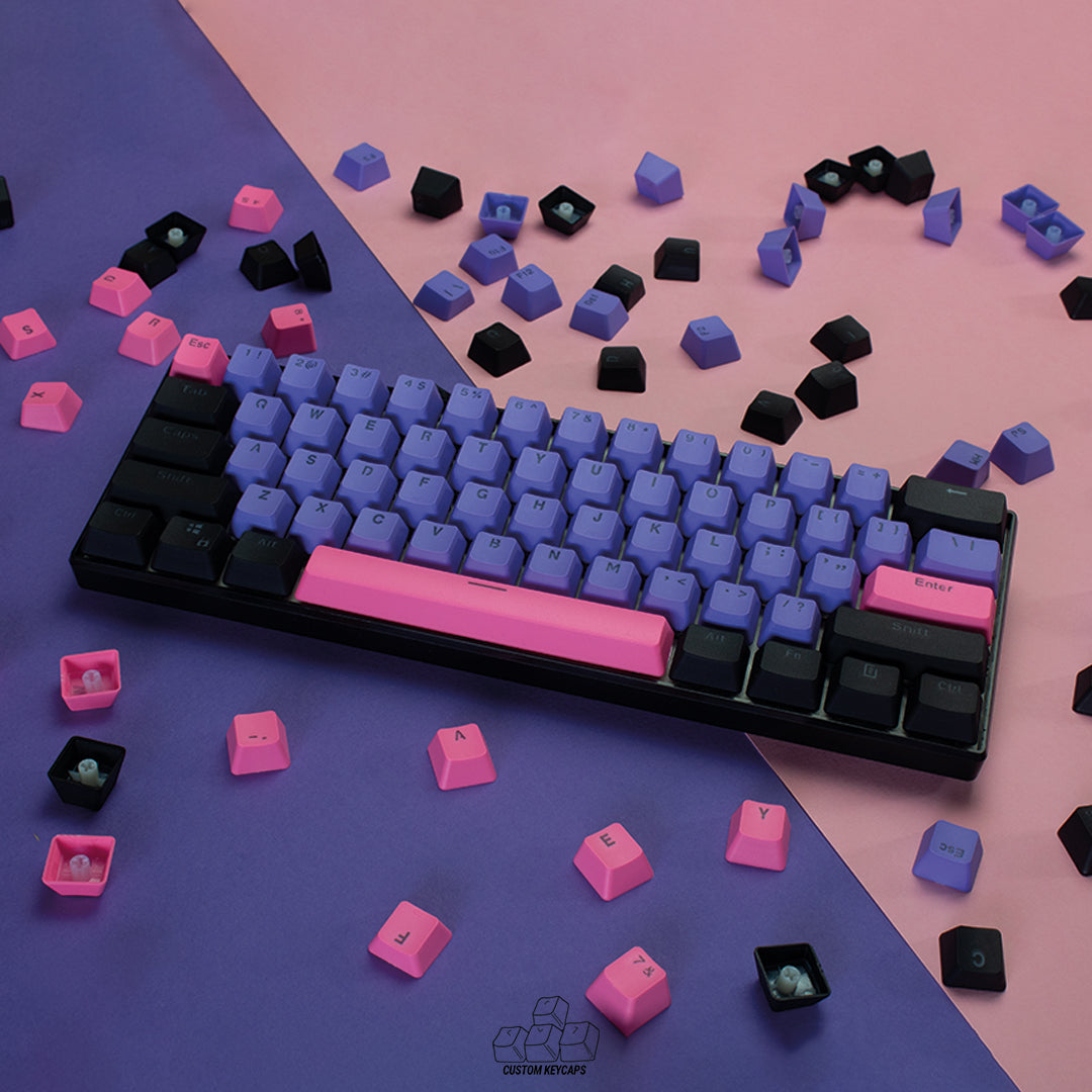 Black and Green PBT Keycaps – Custom Keycaps UK