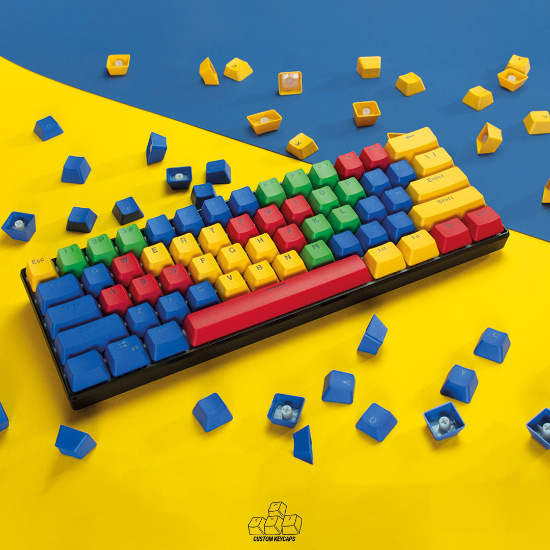 Bubble Gum PBT keycaps – Custom Keycaps UK