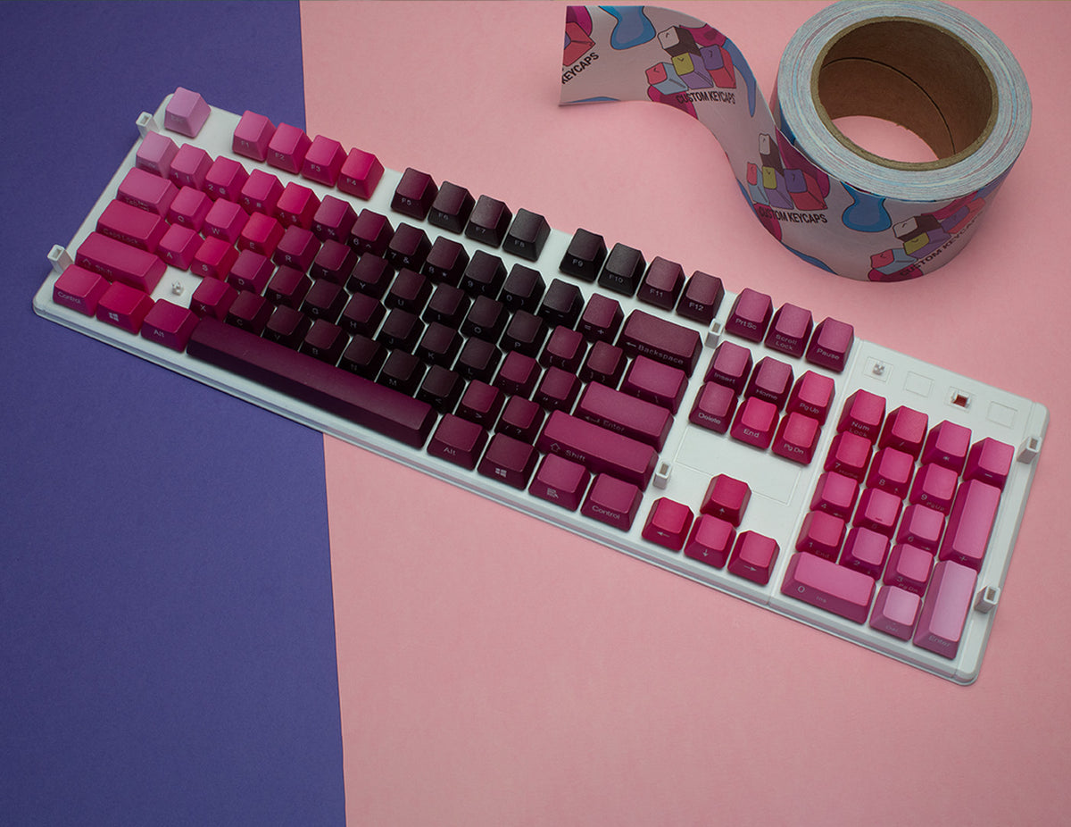 Ardite Fade PBT Keycaps – Custom Keycaps UK