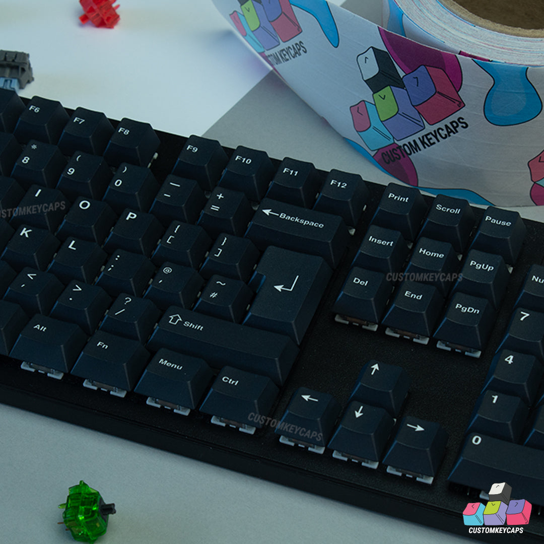 ISOUK // Black Keycaps – Custom Keycaps UK