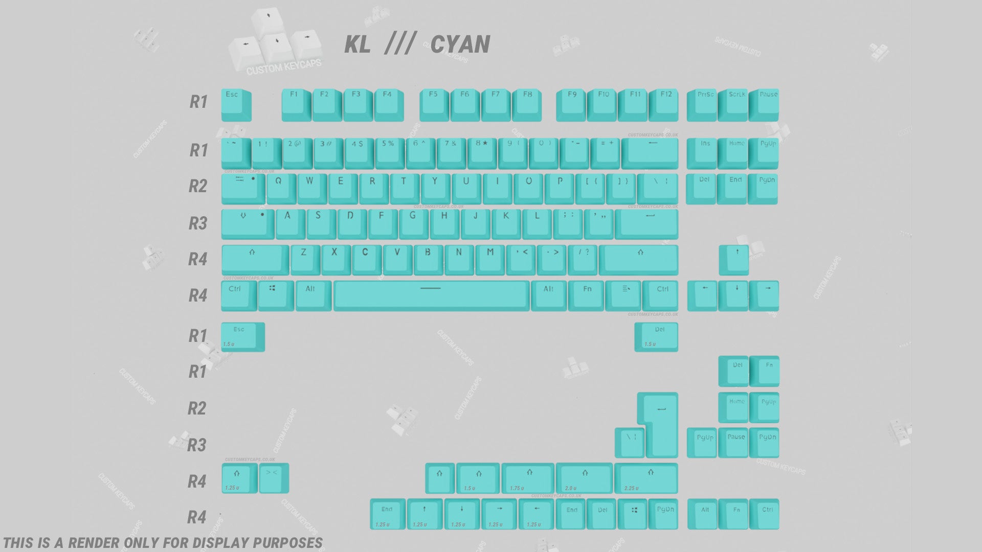 ANSI – Custom Keycaps UK
