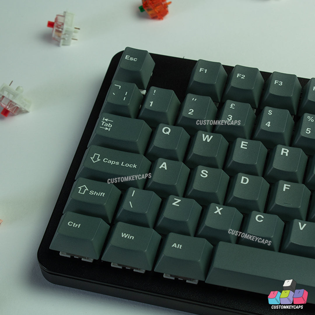 ISOUK // Dark Grey Keycaps – Custom Keycaps UK