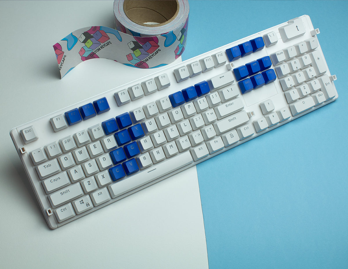 Racing Line PBT Keycaps – Custom Keycaps UK