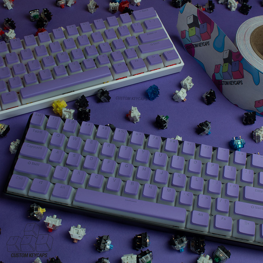 Purple Pudding Keycaps – Custom Keycaps UK