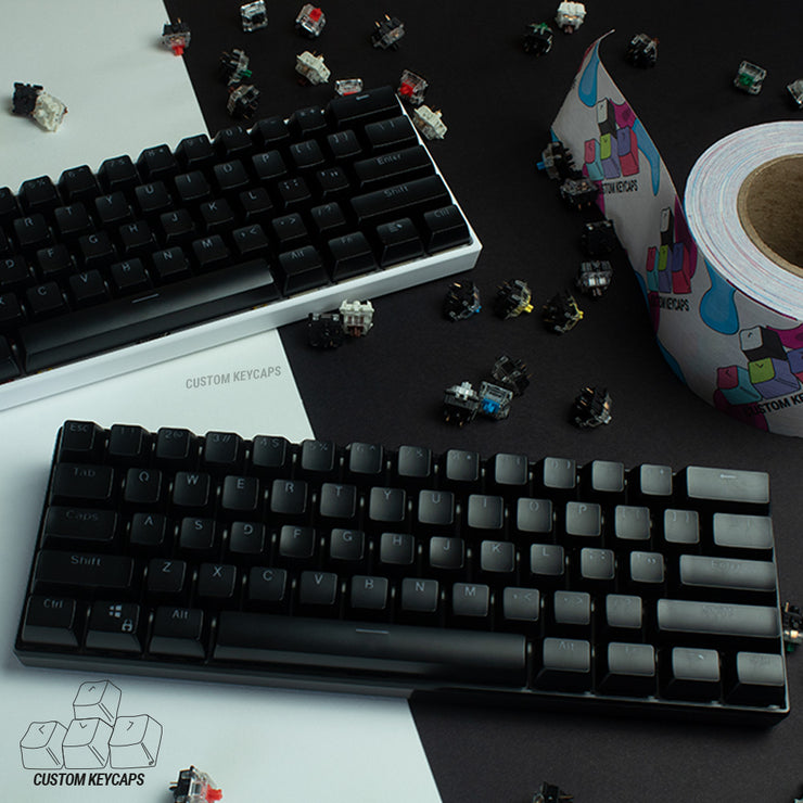 Black SA Profile Keycaps – Custom Keycaps UK