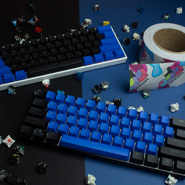 04 - Coloured Sets PBT – Custom Keycaps UK