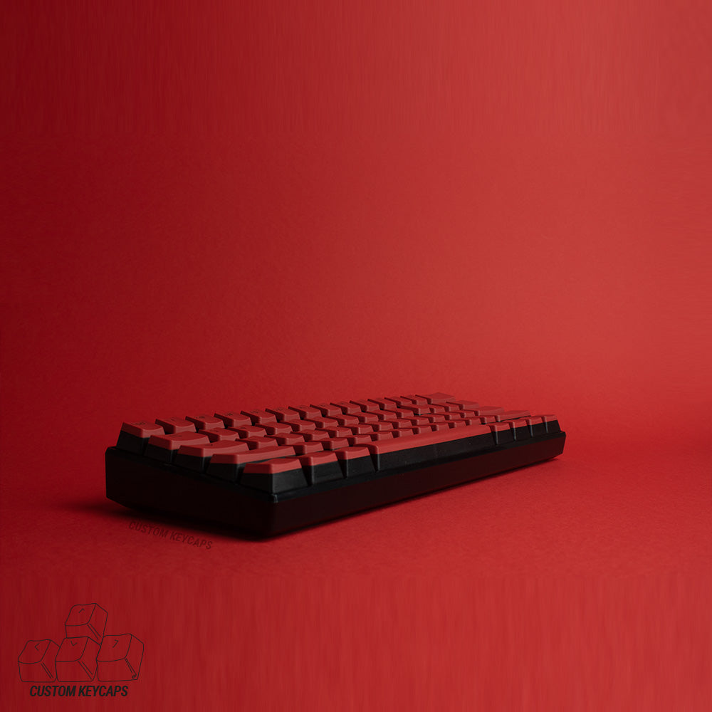 Red Tops Pudding Keycaps – Custom Keycaps UK
