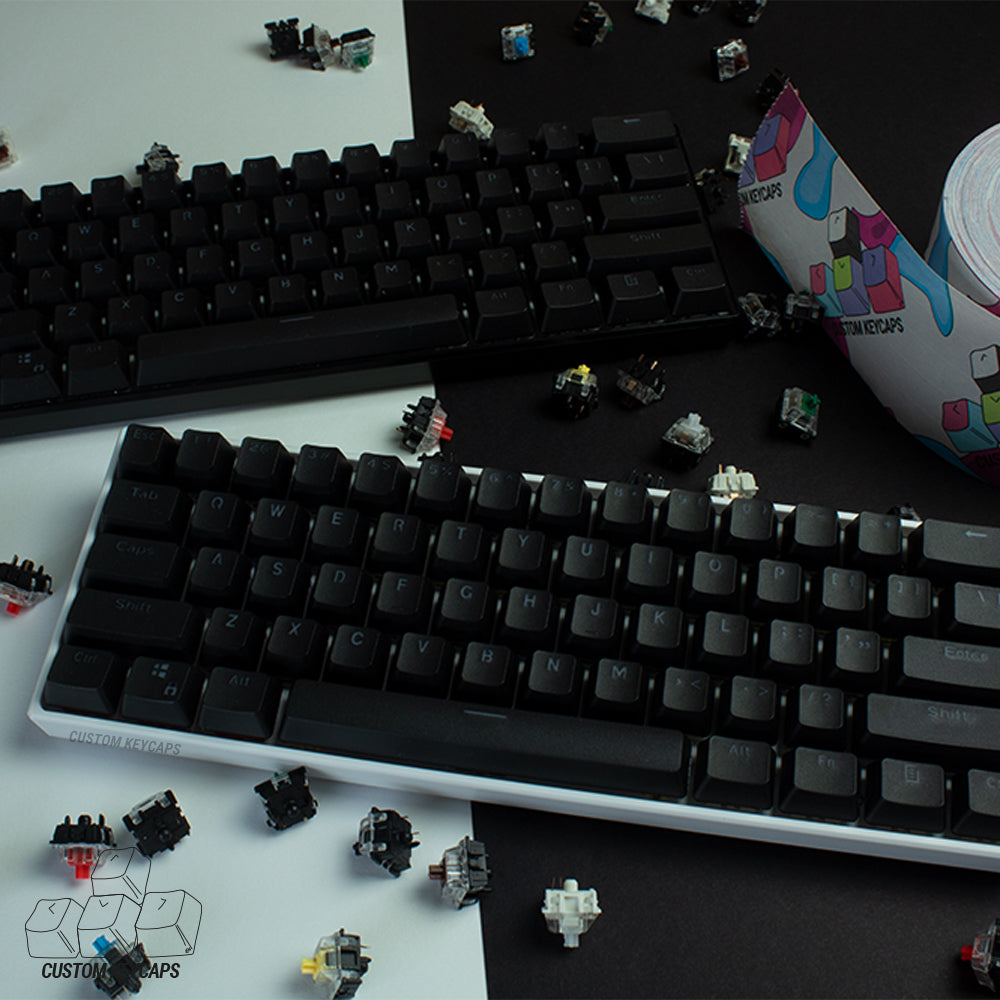 Black PBT Keycaps – Custom Keycaps UK