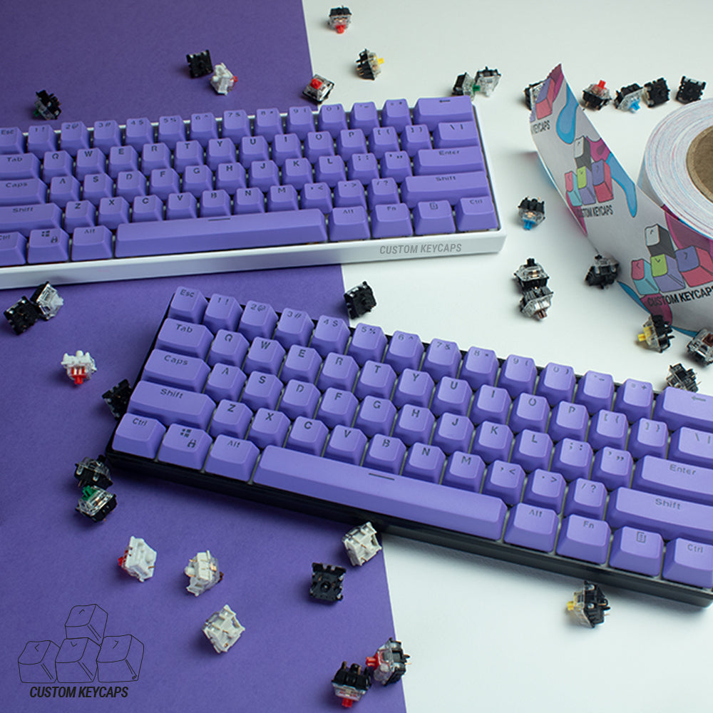 Purple PBT Keycaps – Custom Keycaps UK