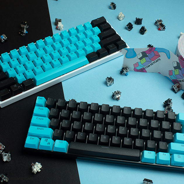 04 - Coloured Sets PBT – Custom Keycaps UK