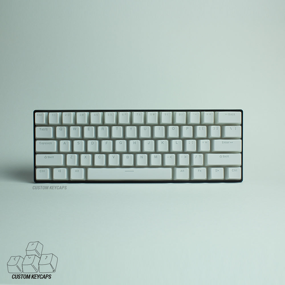 White Pudding Keycaps – Custom Keycaps UK