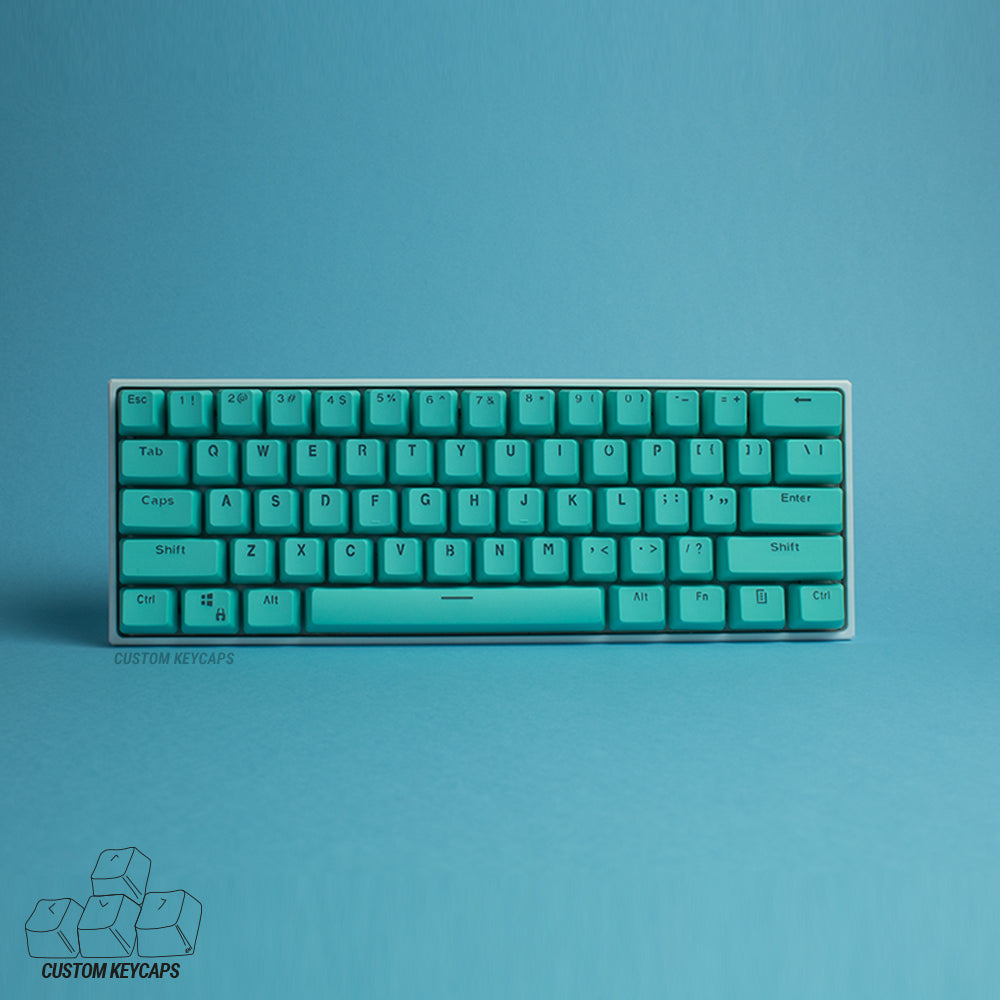 Cyan PBT Keycaps – Custom Keycaps UK