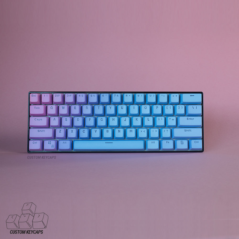 Bubble Gum PBT keycaps – Custom Keycaps UK
